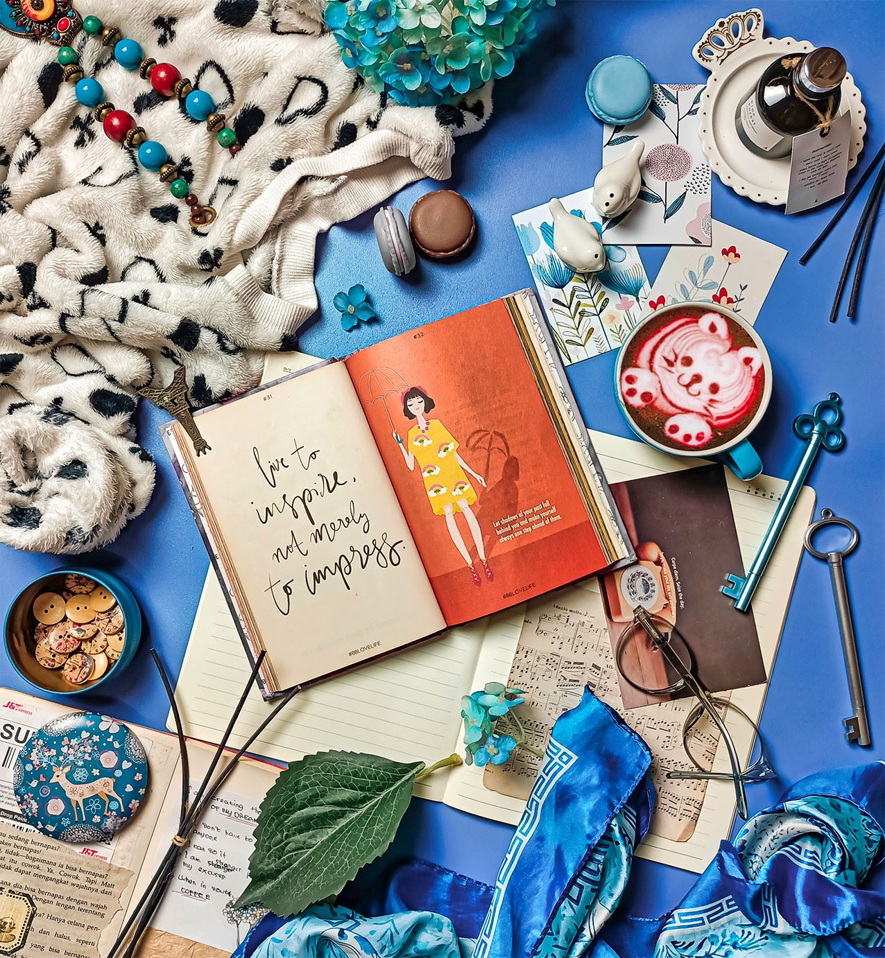 A table full of stuff | Jigsaw King