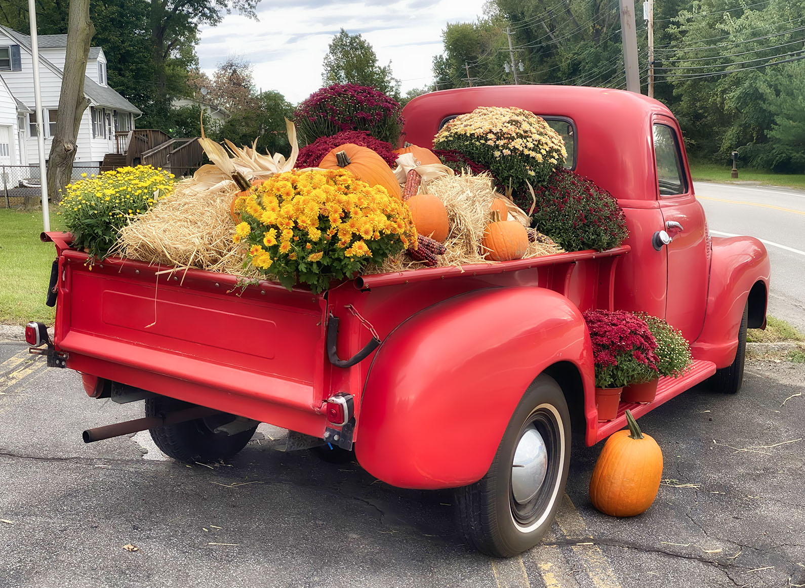 Fall pickup truck 66 28 | Jigsaw King